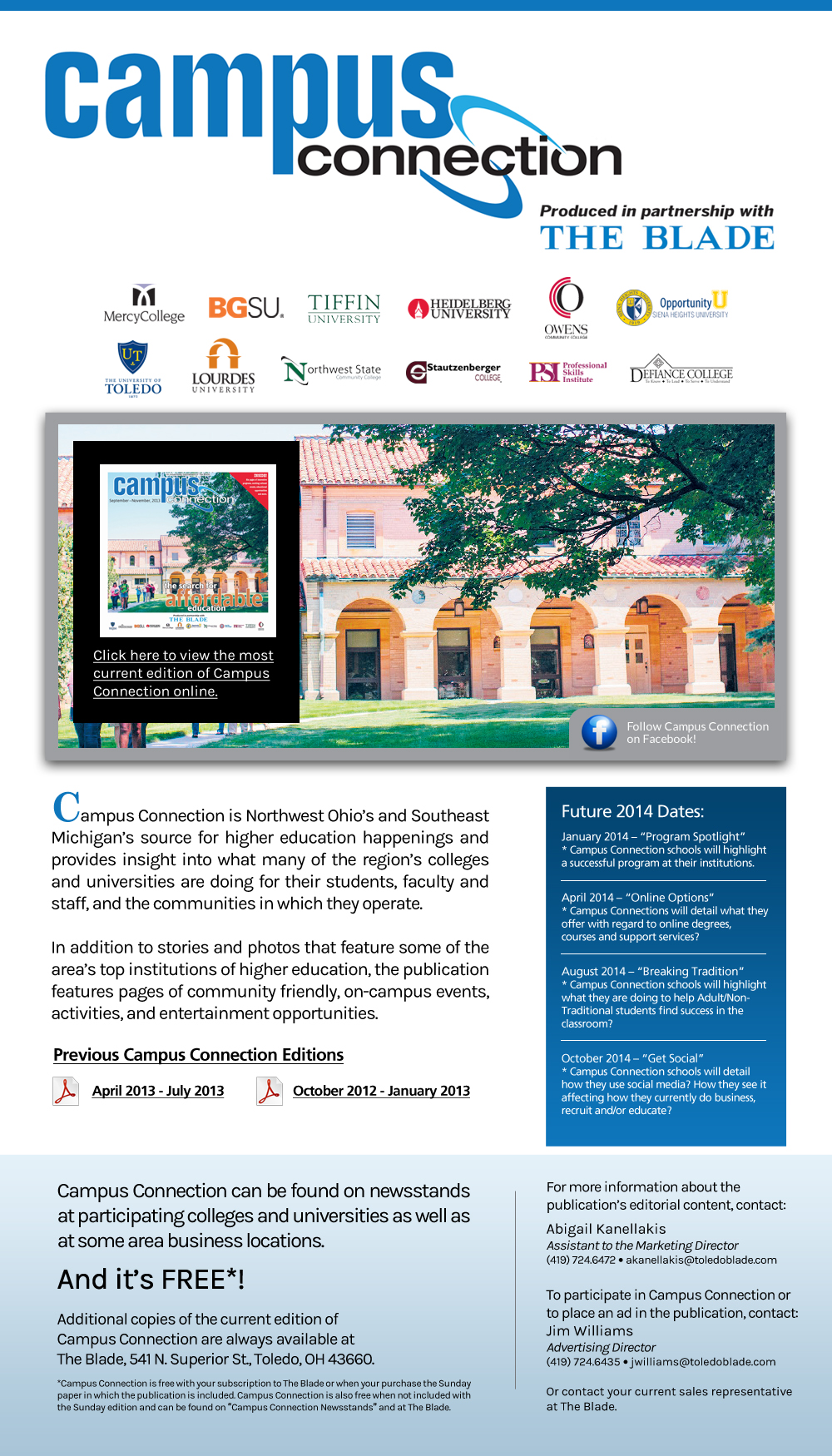 Campus Connection April/July