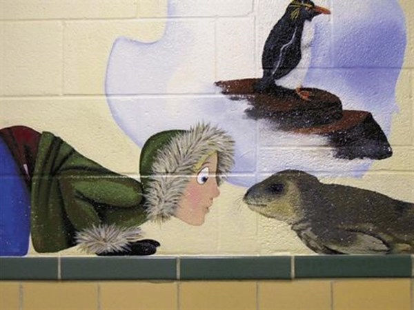 What's gnu? View art in zoo-like school | The Blade