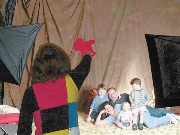 Staid family portraits are being replaced by more relaxed, personal ...