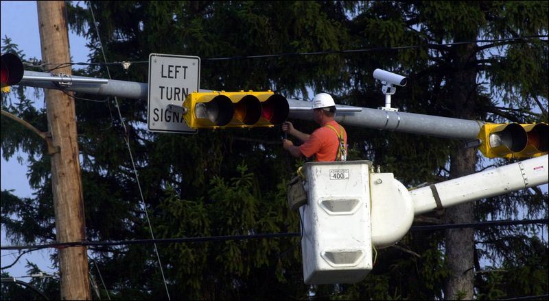 Traffic Sensors In The Road
