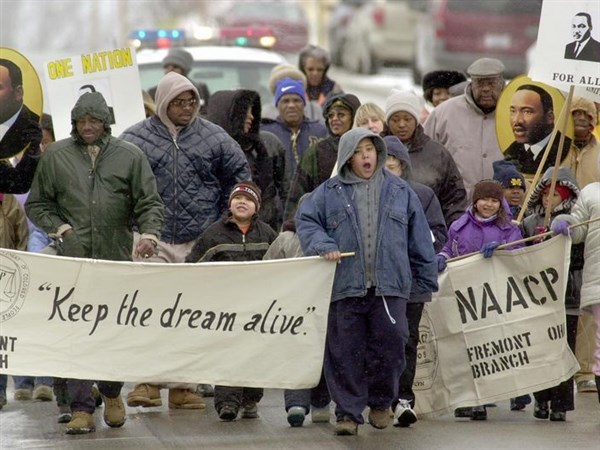 Gatherings, marches reinforce message of civil rights martyr | The Blade
