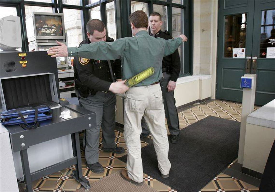 Courthouse Security Checkpoint