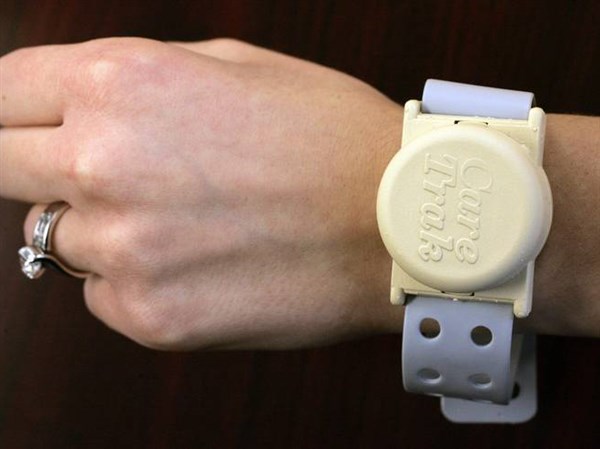 Wristband tracking unit reassures caregivers | The Blade