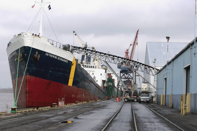 Bustling port reflects jump in shipping traffic - The Blade