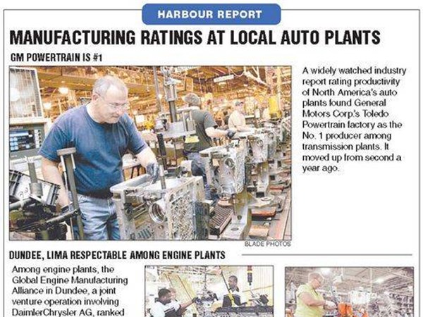 Powertrain regains top spot in transmission plant ranking; Toledo Jeep ...