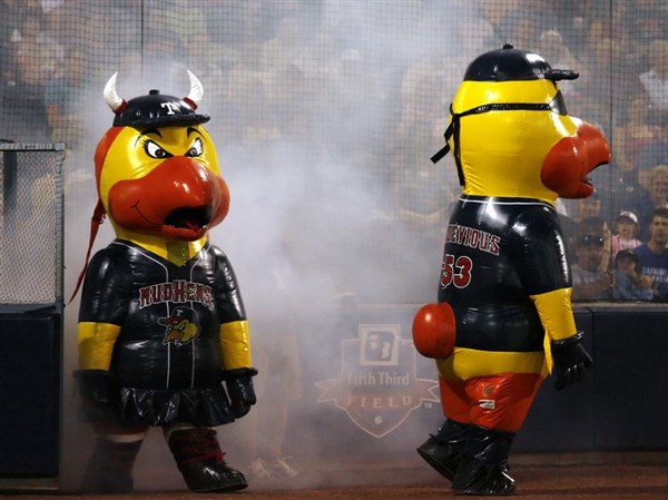 Alter-ego Mud Hens mascots unveiled at Fifth Third Field | The Blade
