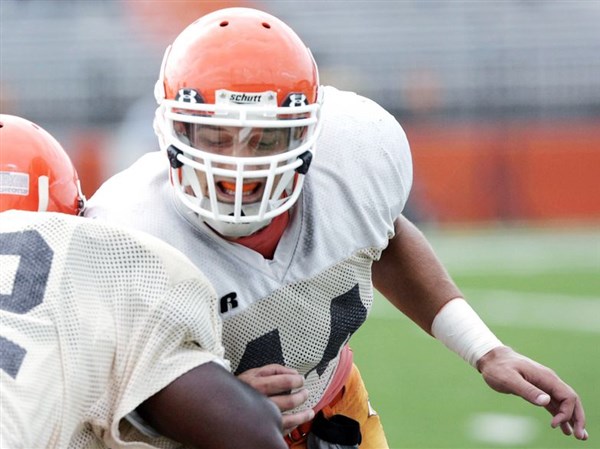 Haneline can talk good game, and play one too | Toledo Blade