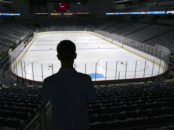 Walleye season ticket holders tour brand-new Lucas County Arena | The Blade