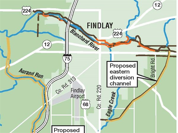 Findlay flood control could cost over $107 million | The Blade