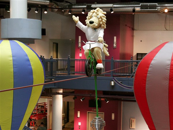 Real mascot for Imagination Station | The Blade