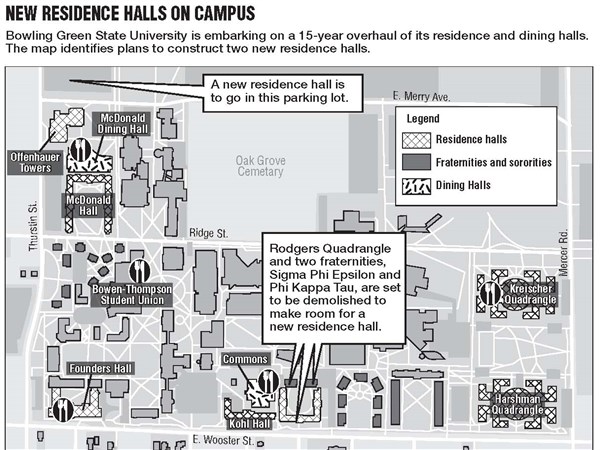 BGSU plans for 2 new dormitories | The Blade