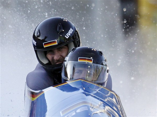 Germany takes gold, silver in 2-man bobsled | The Blade