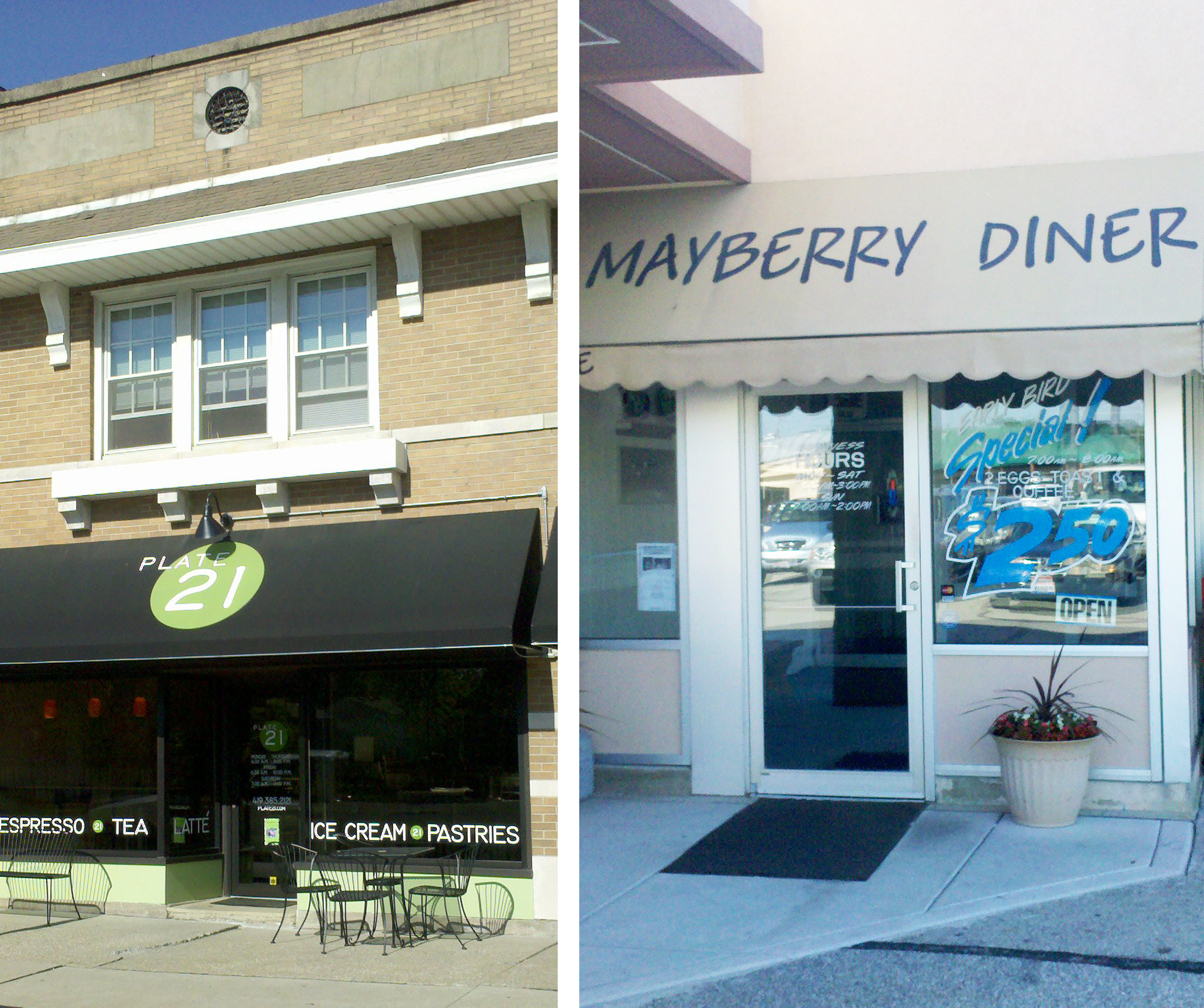 Restaurant Reviews: Plate 21**** and Mayberry Diner*** - The Blade