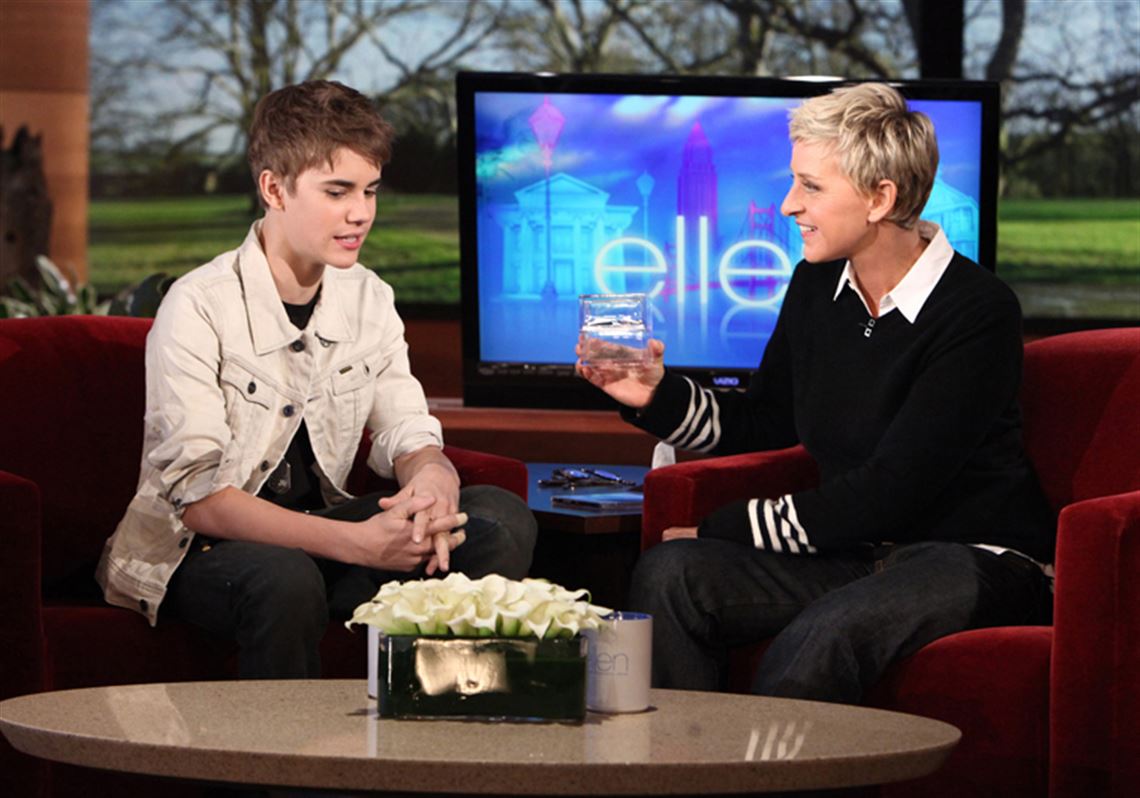 Justin Bieber Looks Like Ellen
