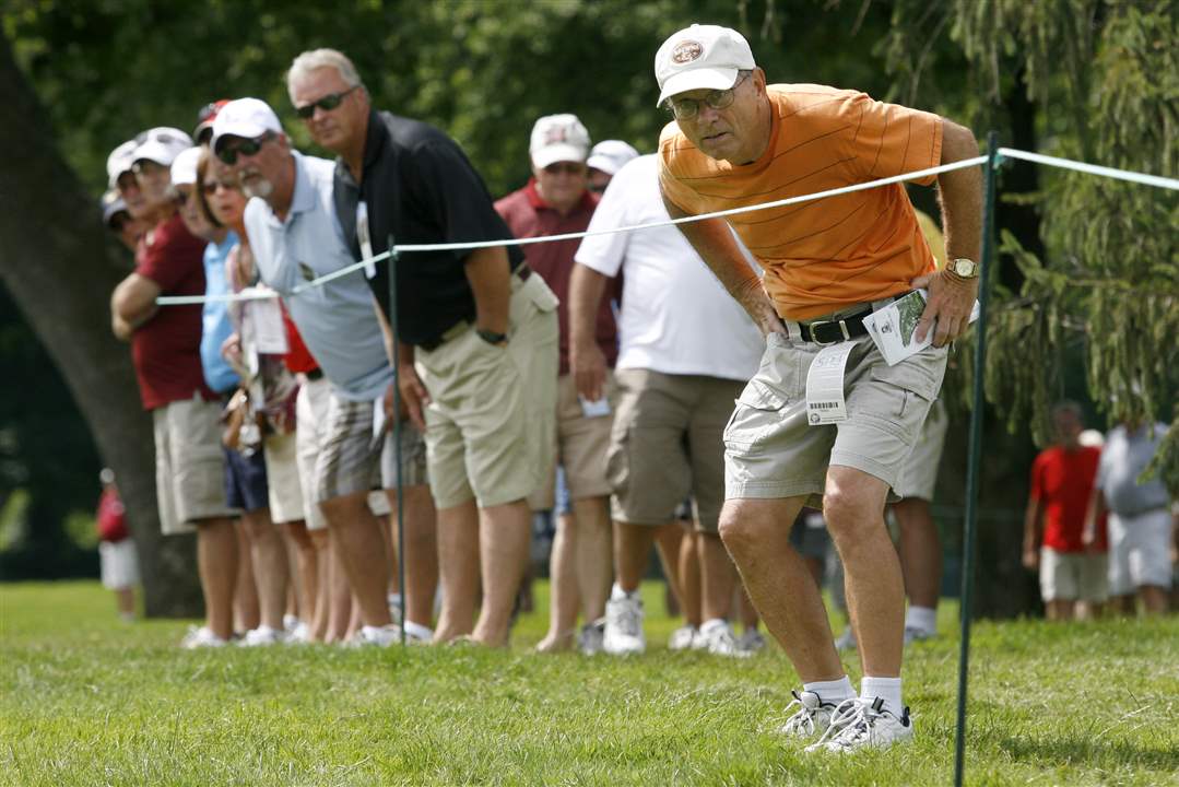 U.S. Senior Open Practice Rounds at Inverness - The Blade