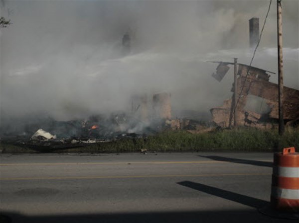 Fire guts Detroit Ave. warehouse | The Blade