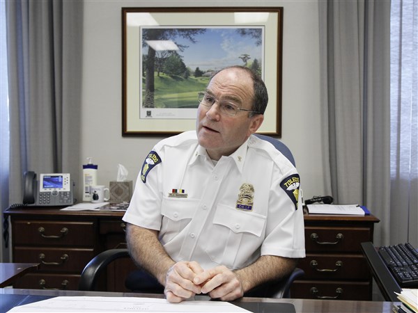 After 13 years as top officer, Navarre gets ready to retire | The Blade