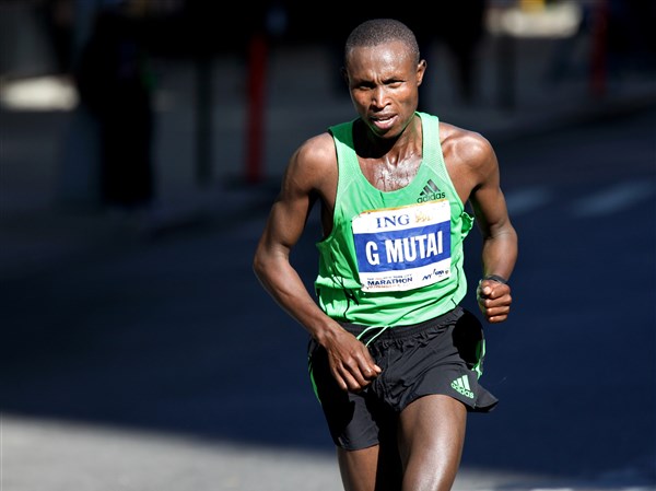 Geoffrey Mutai sets course record at NYC Marathon | The Blade