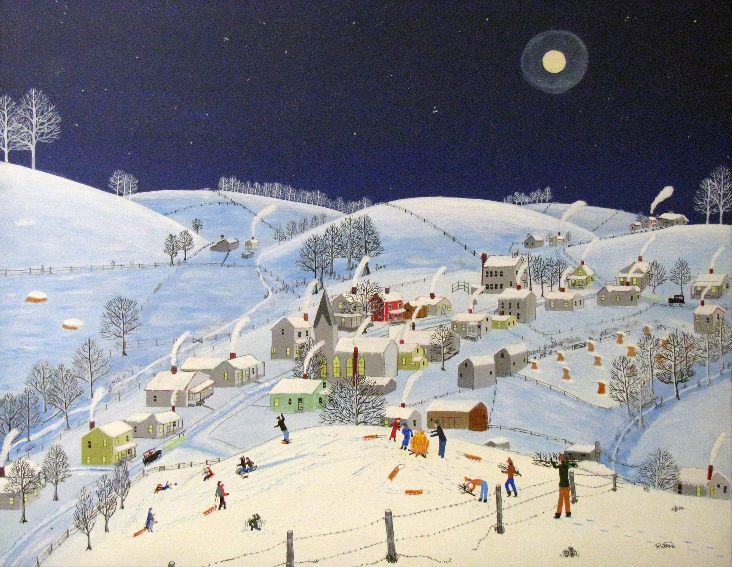 Bucolic Ohio village lives on in art - The Blade