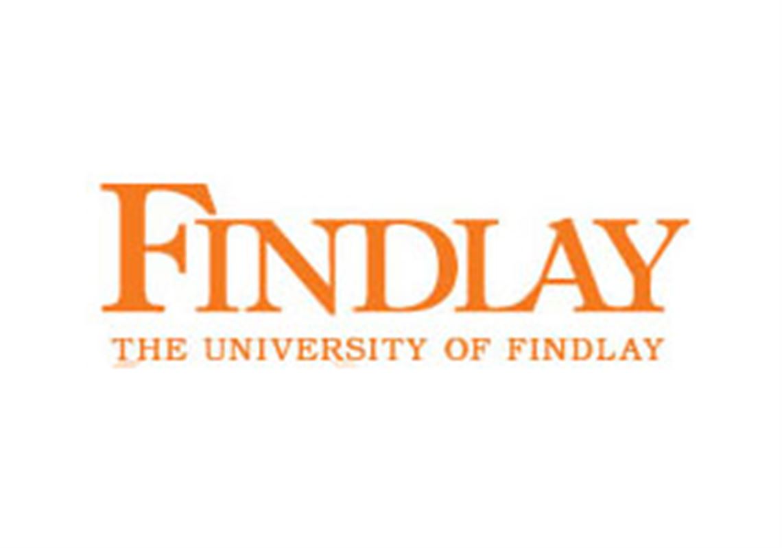 Findlay University Logo Univ Of Findlay Oilers Stacked Two Color
