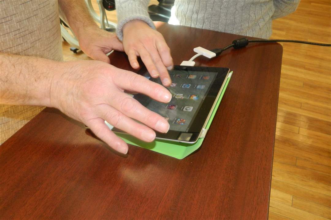 Flower makes use of iPads - The Blade