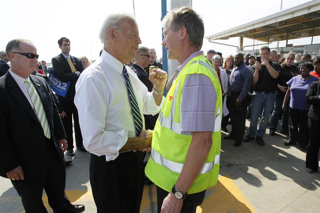 Vice President Biden Visits Toledo - The Blade