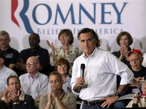Romney in Cleveland area criticizes Obama's economic policies | The Blade