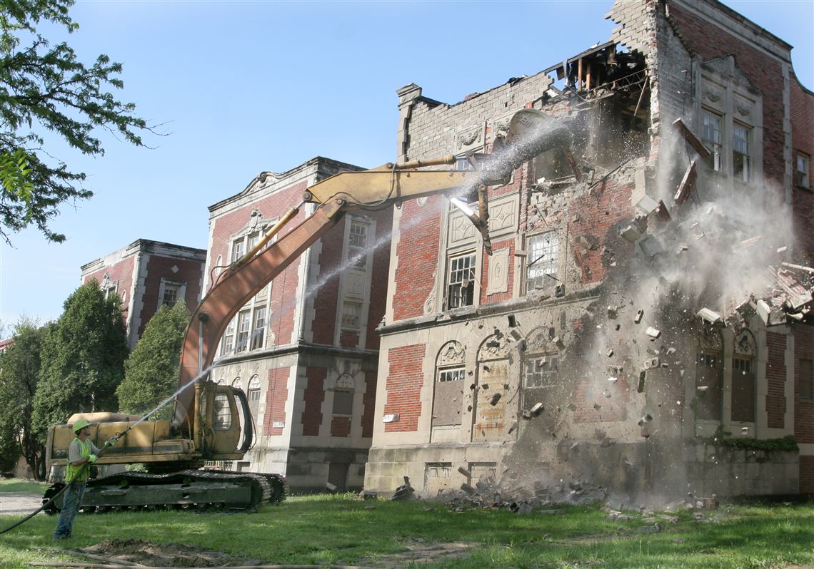 Wrecking Ball Building Demolition