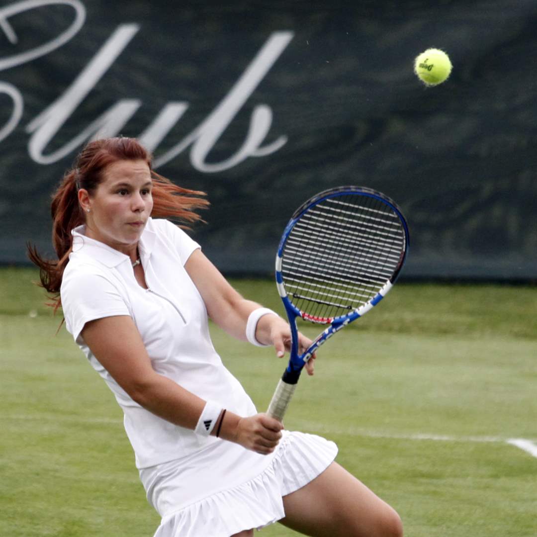 Grass-court tennis at Belmont Country Club - The Blade