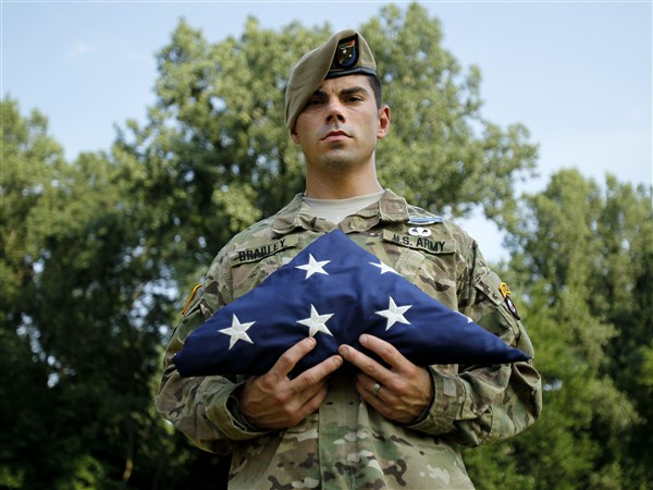 Army Ranger deployed to deliver storied flag at Mud Hens game | The Blade