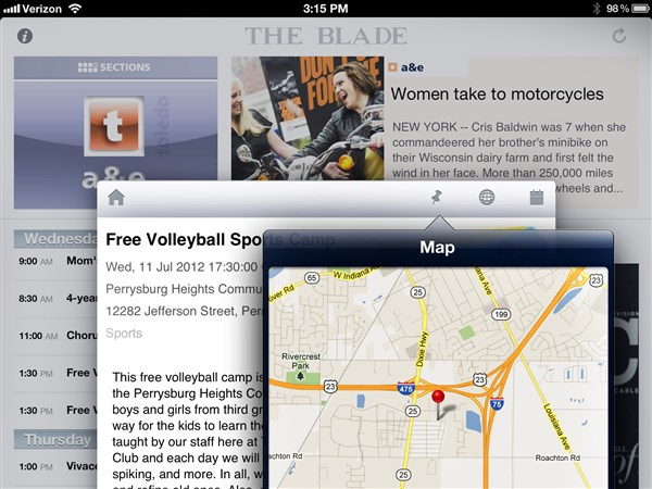 Blade unveils updated smart-phone app | The Blade