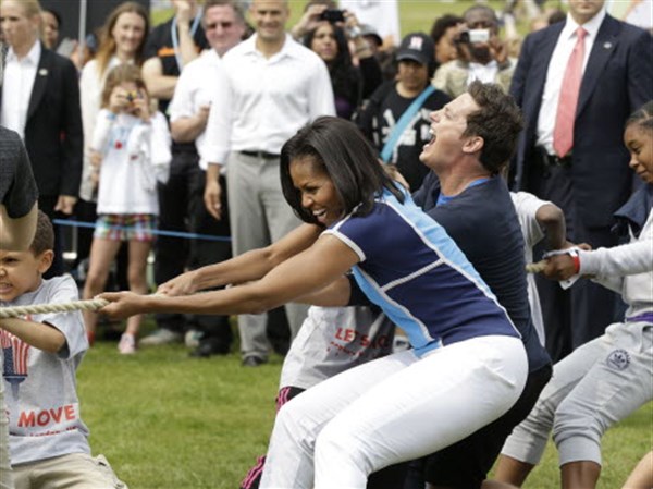 Michelle Obama arrives in London to lead U.S. delegation at Olympic ...