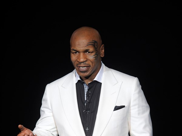 Mike Tyson shadow boxes on Broadway | The Blade