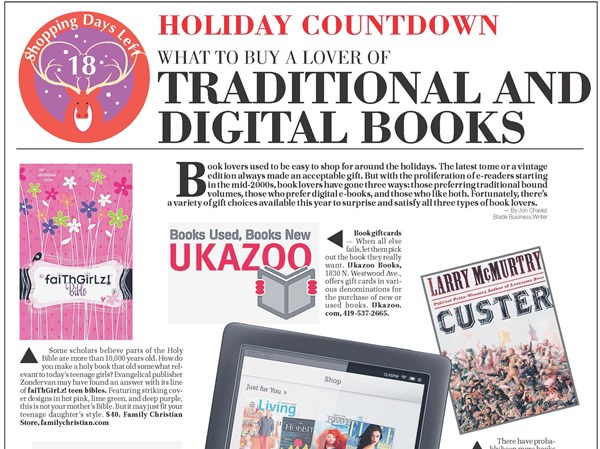 Holiday Countdown Gift Guide: What to buy, and in what format, for book ...