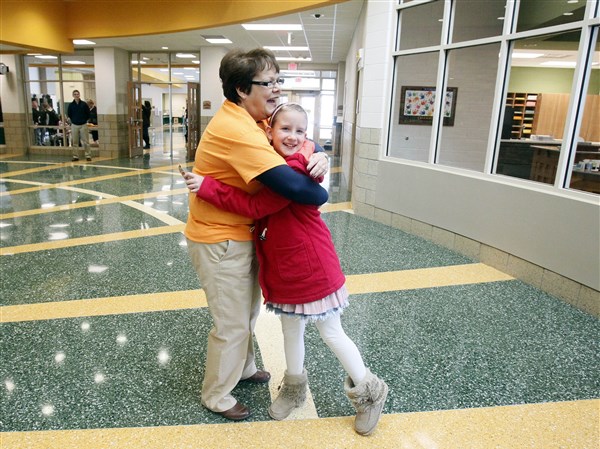 Students, families get a sneak peek at new Central Trail Elementary ...