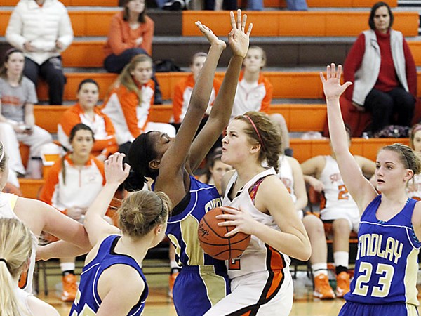 Findlay overcomes early mistakes, rebounds to topple Cougars | The Blade