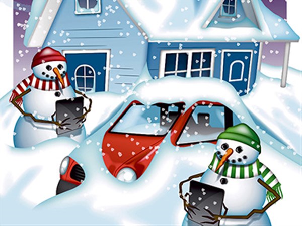 Getting snowed in, in the age of Twitter, Facebook, Instagram | The Blade