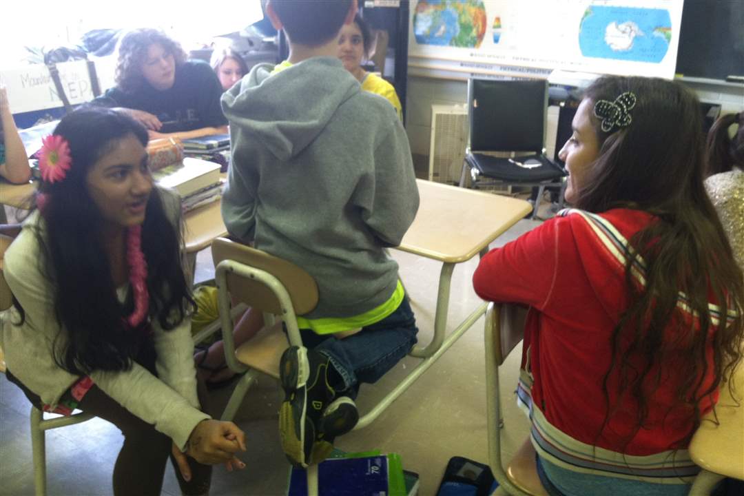 Hungarian students visit Perrysburg Junior High - The Blade