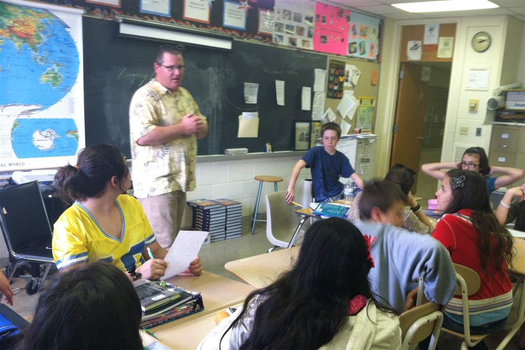 Hungarian students visit Perrysburg Junior High - The Blade