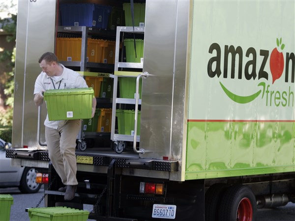 Amazon targets grocery delivery, begins testing AmazonFresh in Seattle ...