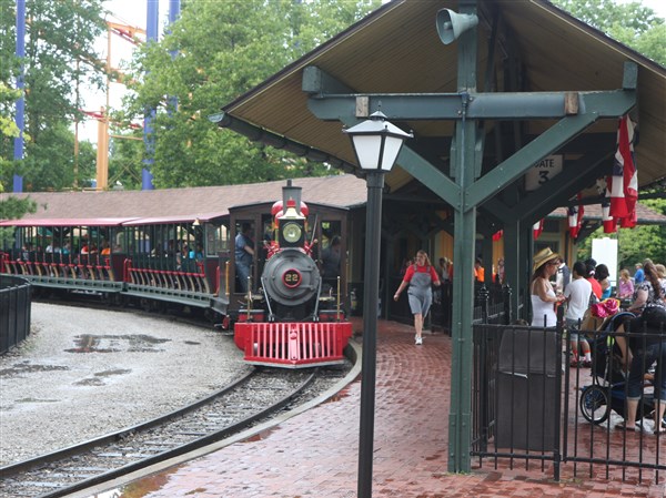 Full steam ahead: Cedar Point’s coal-powered railroad marks 50 years ...