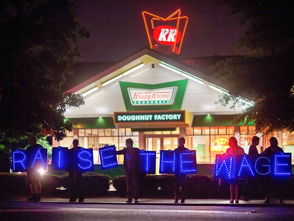 Rallies nationwide, overseas hit fast-food chains over pay | The Blade