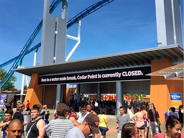 Cedar Point water break will not hurt bottom line | The Blade