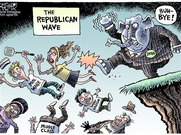 Cliff-kick cartoon too divisive | The Blade