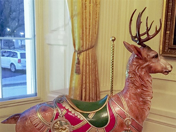 4 carousel pieces now on display in capital | The Blade