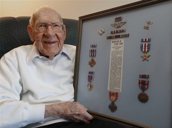 Erro A. “Mike” Michelson (1918-2016): WWII vet earned several honors ...