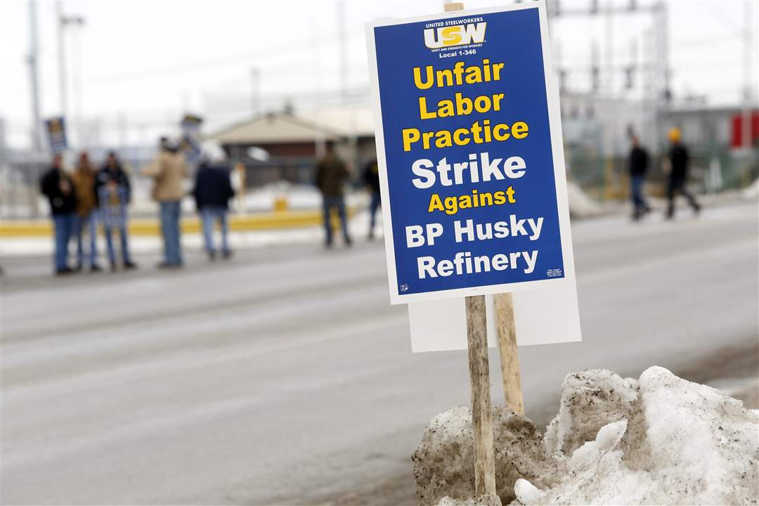 BP-Husky Refinery strike - The Blade