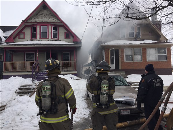 Crews respond to central Toledo fire | The Blade