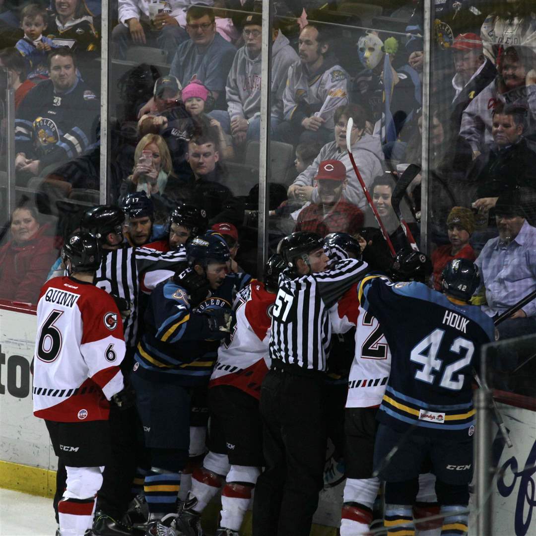 IN PICTURES: Walleye defeat Cyclones - The Blade
