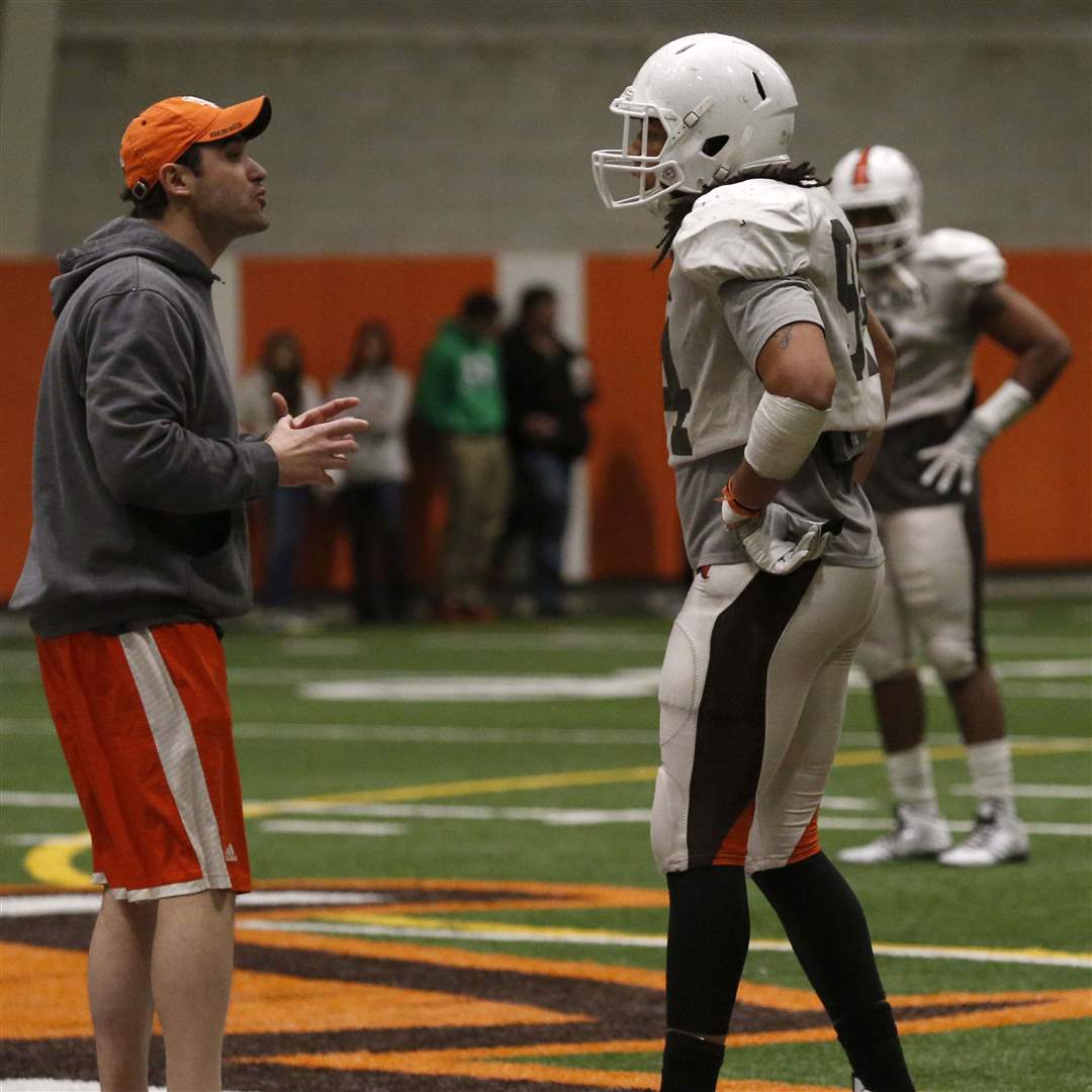 IN PICTURES: BGSU football practice - The Blade
